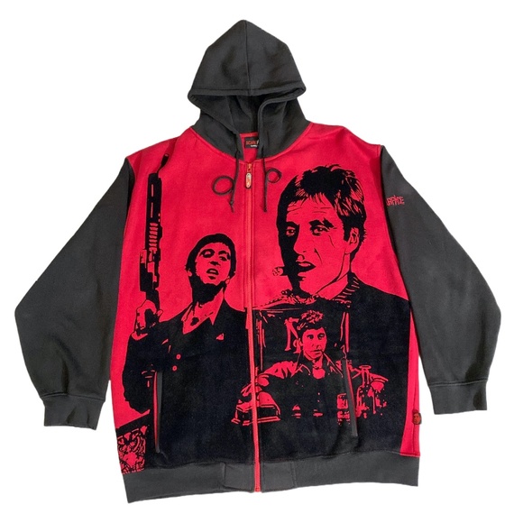 The Scarface Company | Jackets & Coats | Scarface Full Zippered Hoodie ...